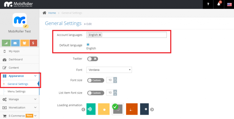 How to Add More Language Options to the App - Mobiroller Knowledge Base