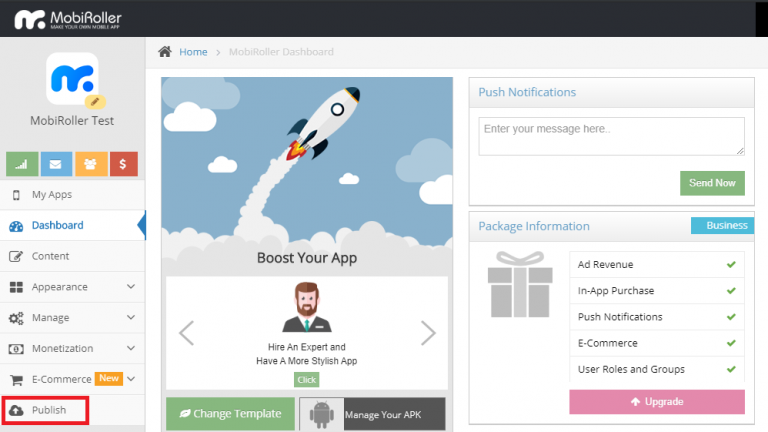 1.How to Publish an App on MobiRoller App Store? - Mobiroller Knowledge Base