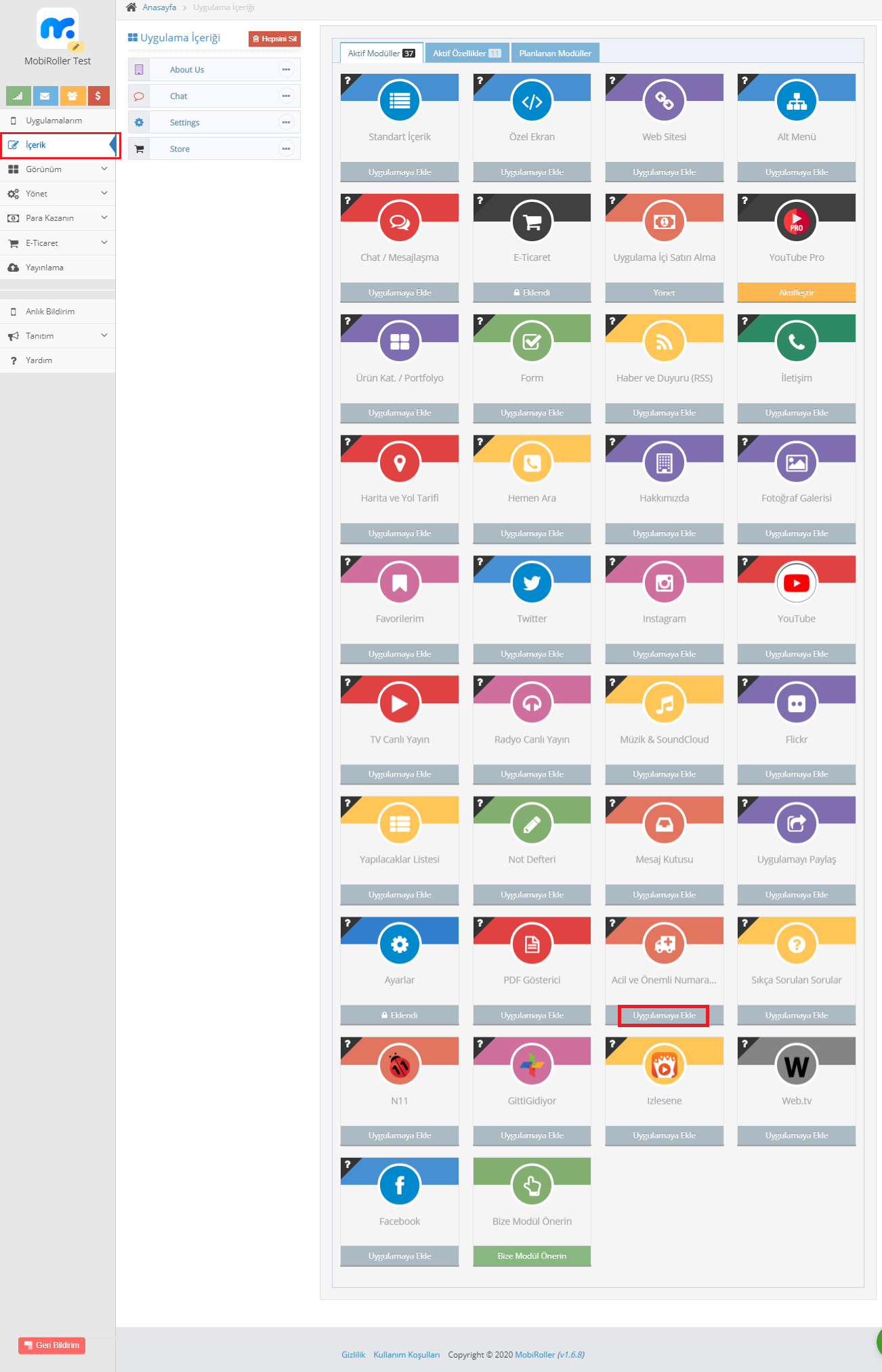 Acil ve Önemli Numaralar - Mobiroller Bilgi Bankası