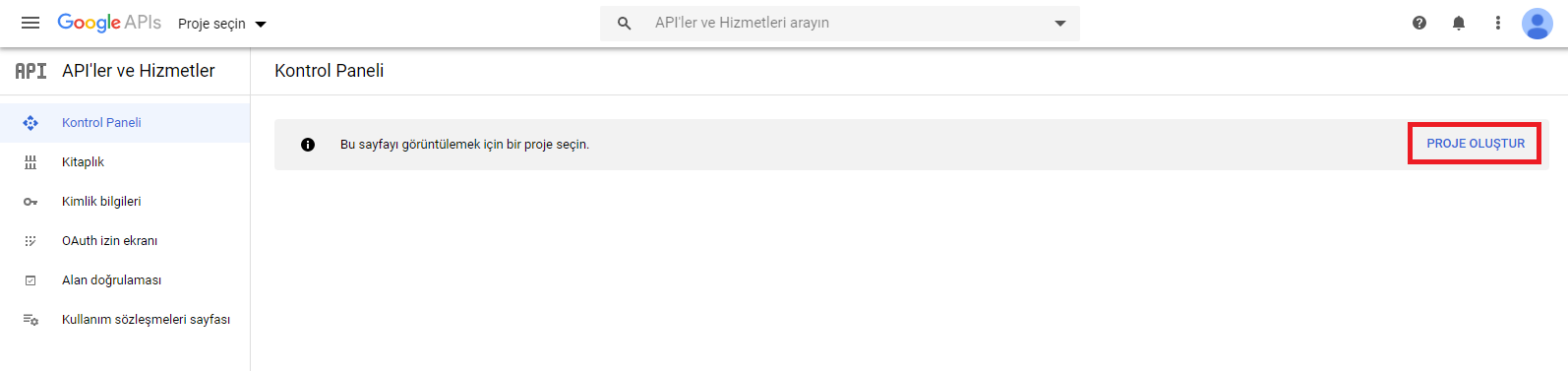 Google API Anahtarı Nasıl Alınır? - Mobiroller Bilgi Bankası