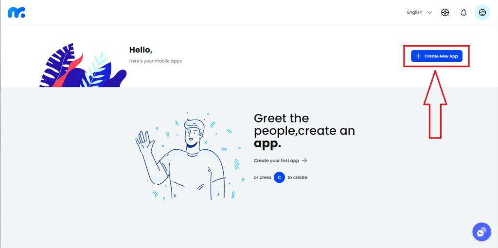 Step 1: Sign-Up and Create Your First App - Mobiroller Knowledge Base