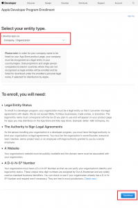 How to Create an Apple Enterprise Developer Account? - Mobiroller ...