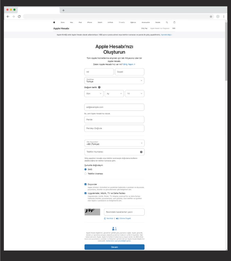 How to Create an Apple Individual Developer Account? - Mobiroller ...