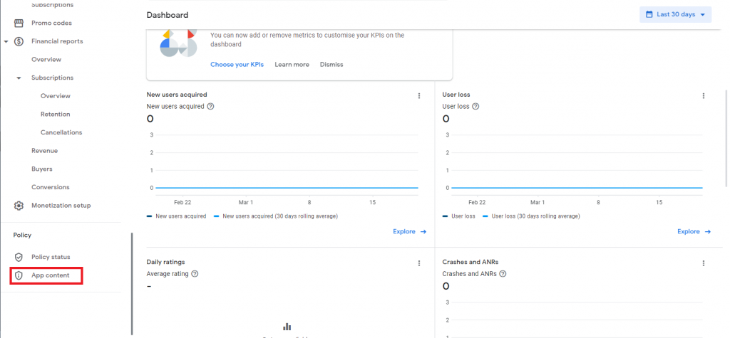 How to Fix Google Play's Data Safety Form Error? - Mobiroller Knowledge Base