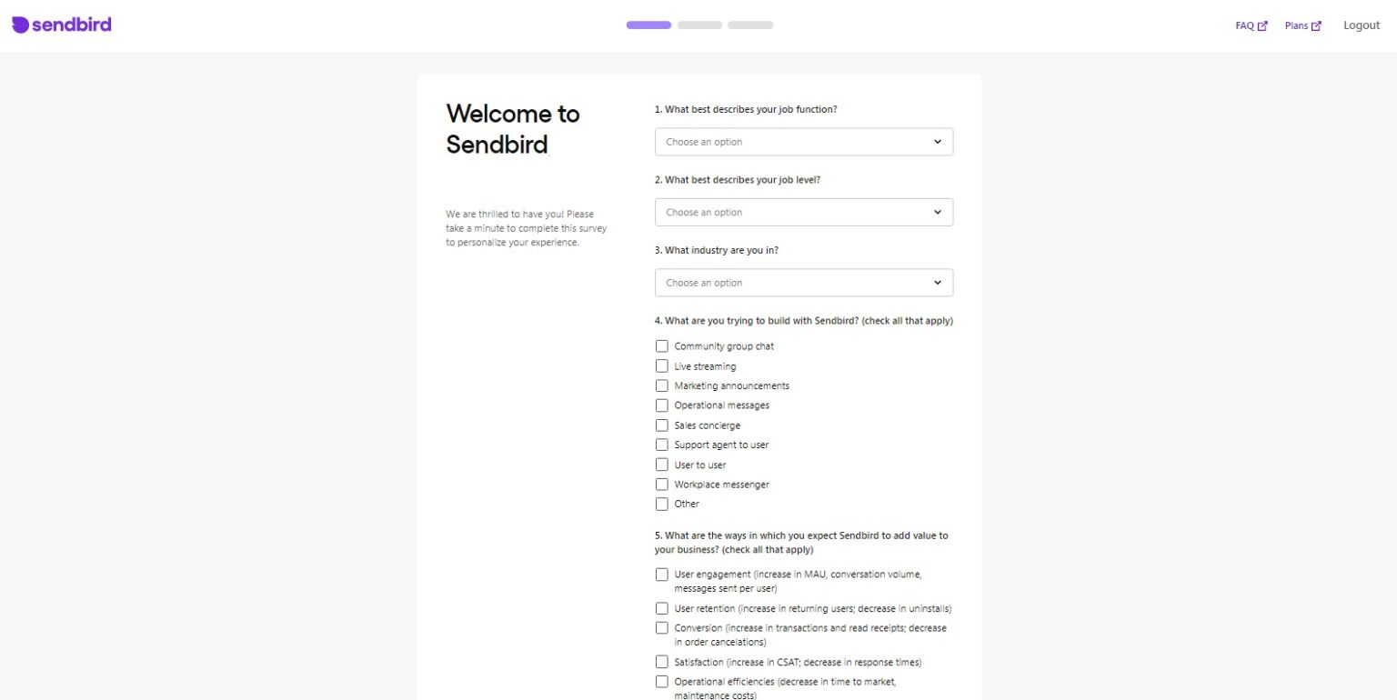 Sendbird - Mobiroller Knowledge Base