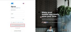 Step 1: Sign-Up and Create Your First App - Mobiroller Knowledge Base